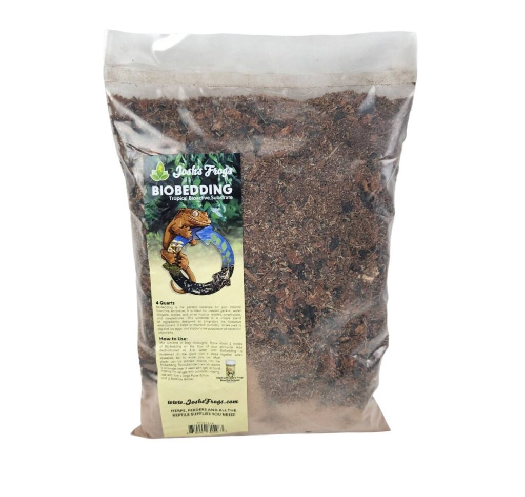 Josh's Frogs Tropical BioBedding Bioactive Substrate, 4 quart - The ...