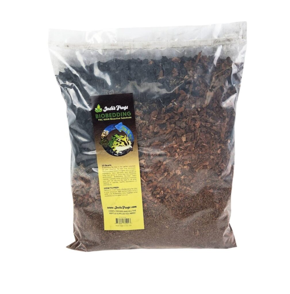 Josh's Frogs "Pac-man" BioBedding Bioactive Substrate, 10 quart - The ...